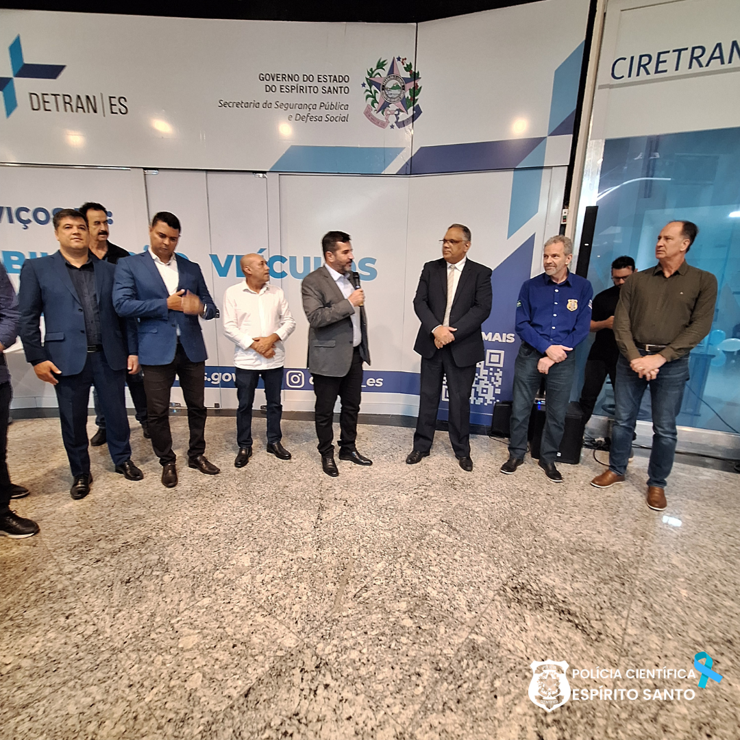 PCIES - Polícia Científica inaugura Posto de Identificação no Shopping ...